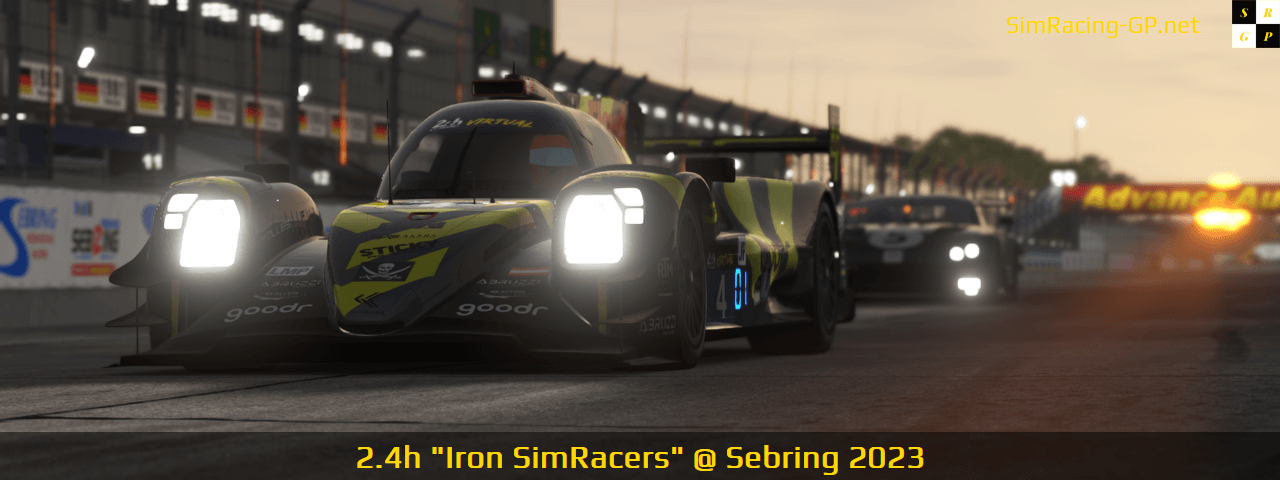 2.4h Iron Racers @ Sebring | Sat. 1 April | Studio-397 Forum