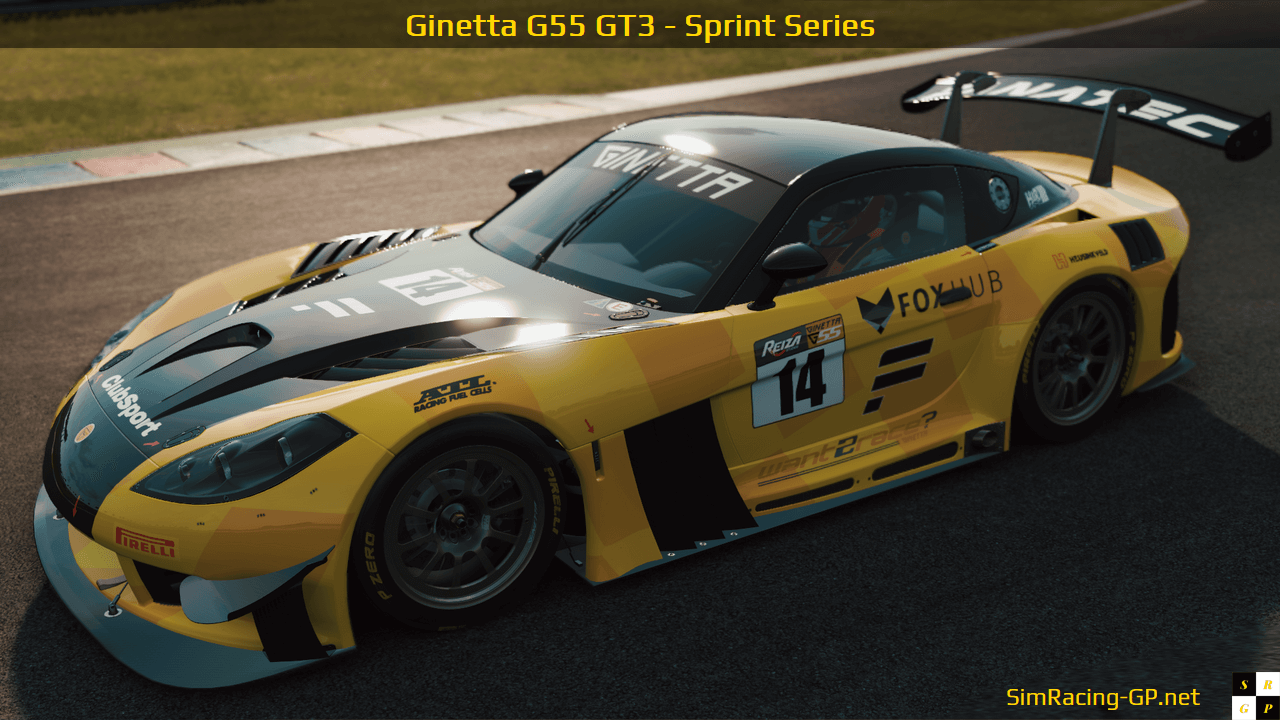 Ginetta G55 GT3 - Sprint Series | Tuesdays | Reiza Studios Forum